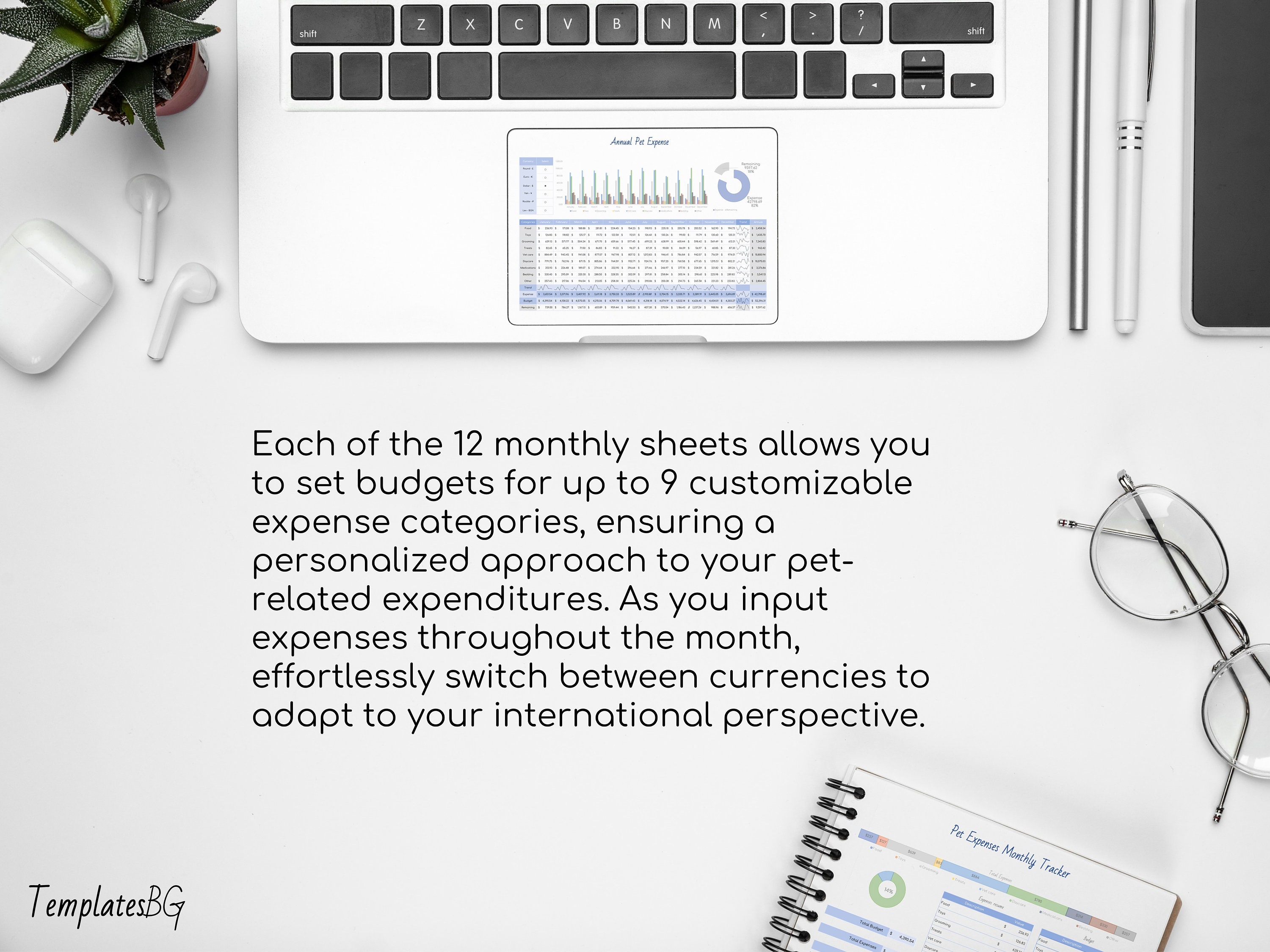 Pet Budget Tracker: Excel Spreadsheet Template (digital Download) - Etsy