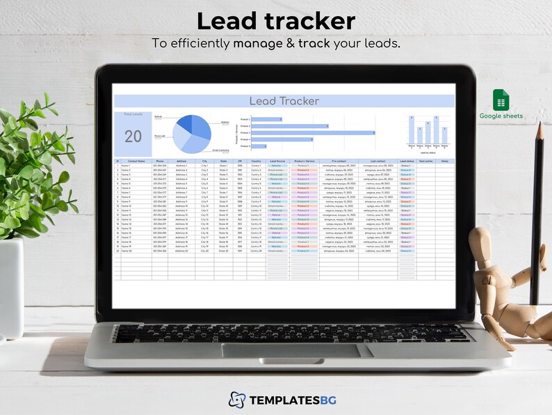 Lead Tracker Google Sheets: Tracking Spreadsheet Simplify Sales ...