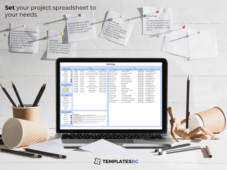 Kanban Board Google Sheets: Project Management & Task Management Tool ...