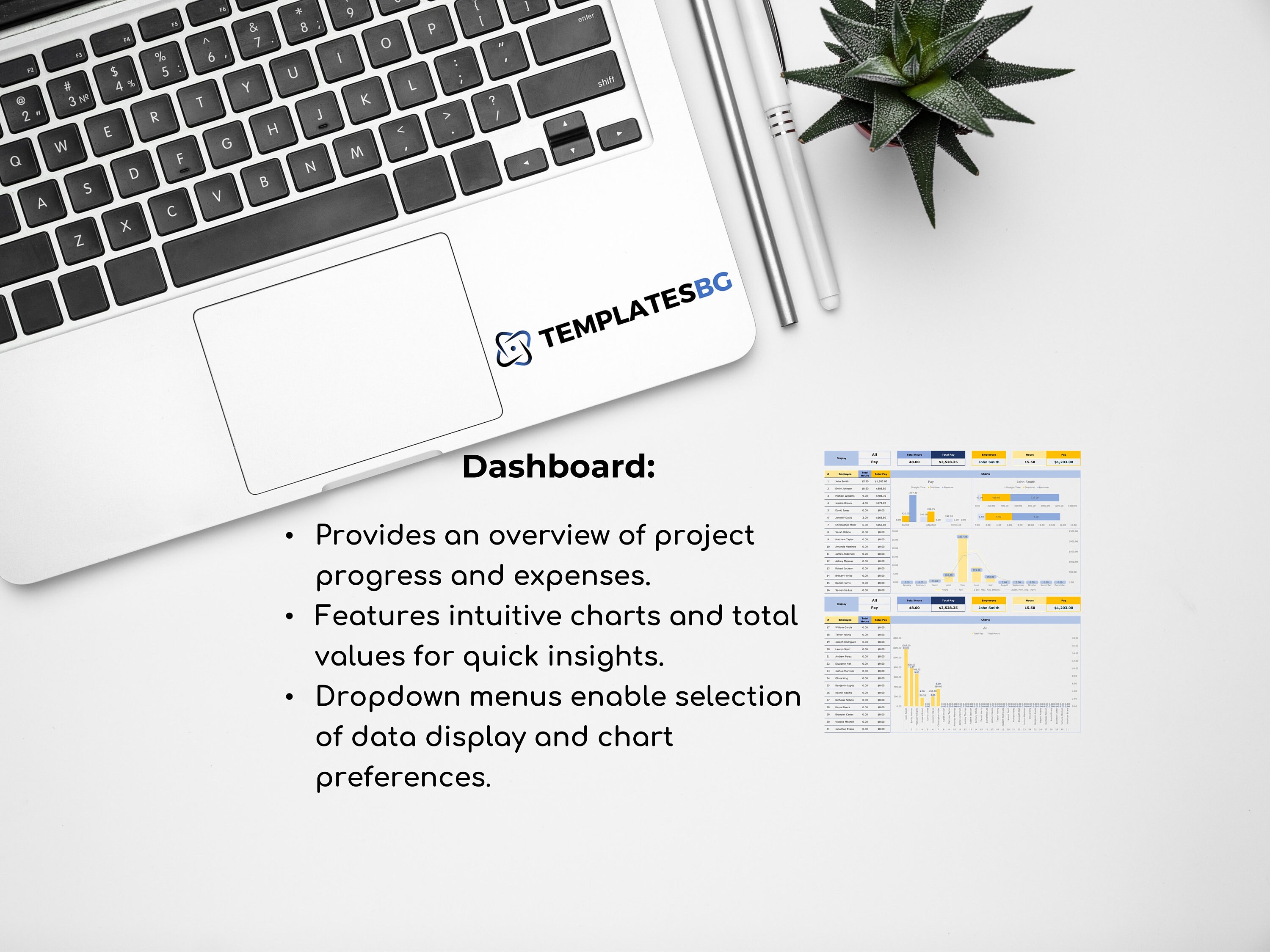 Construction Manager Work Tracker: Excel Project Management Template ...