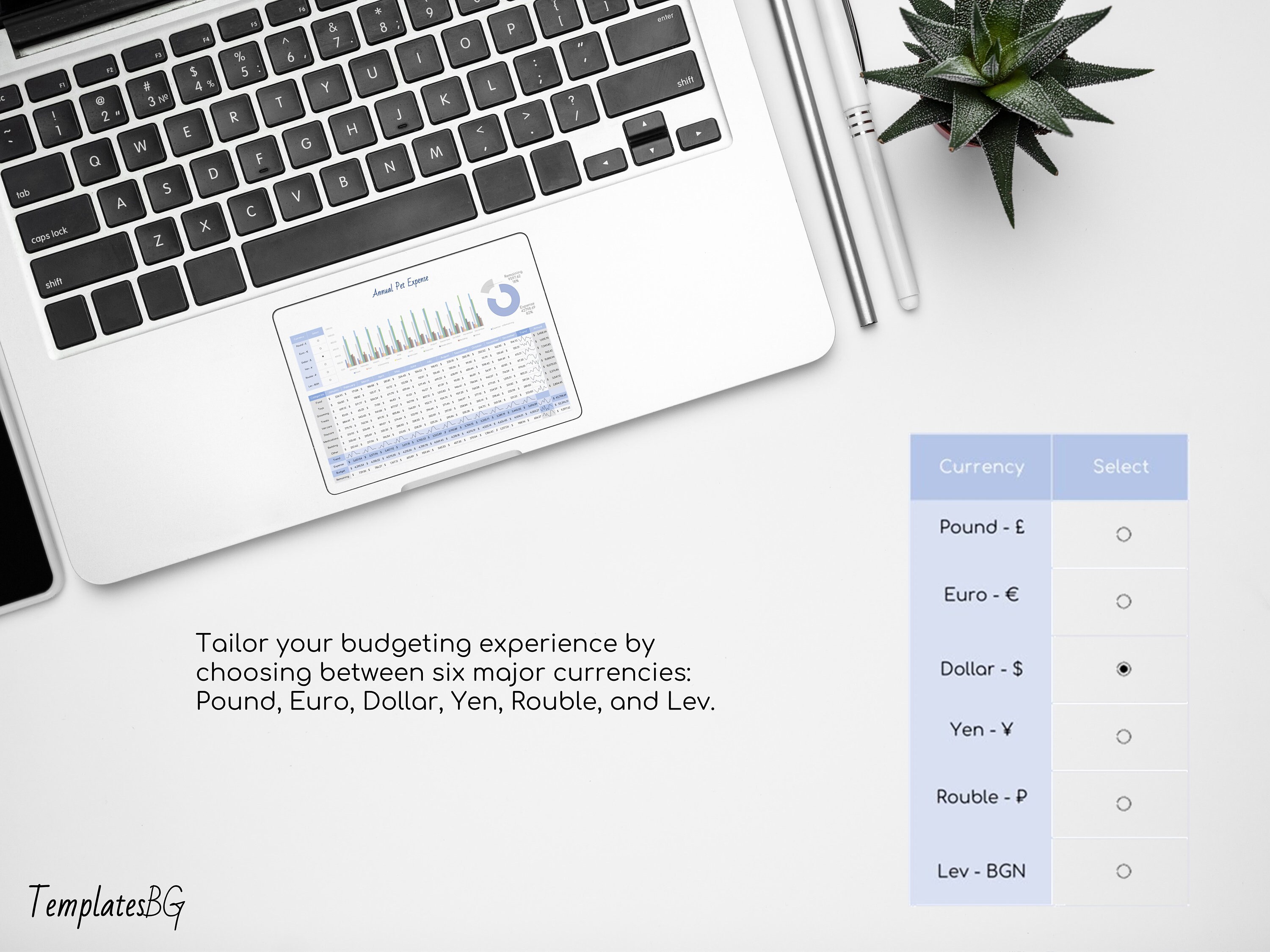 Pet Budget Tracker: Excel Spreadsheet Template (digital Download) - Etsy