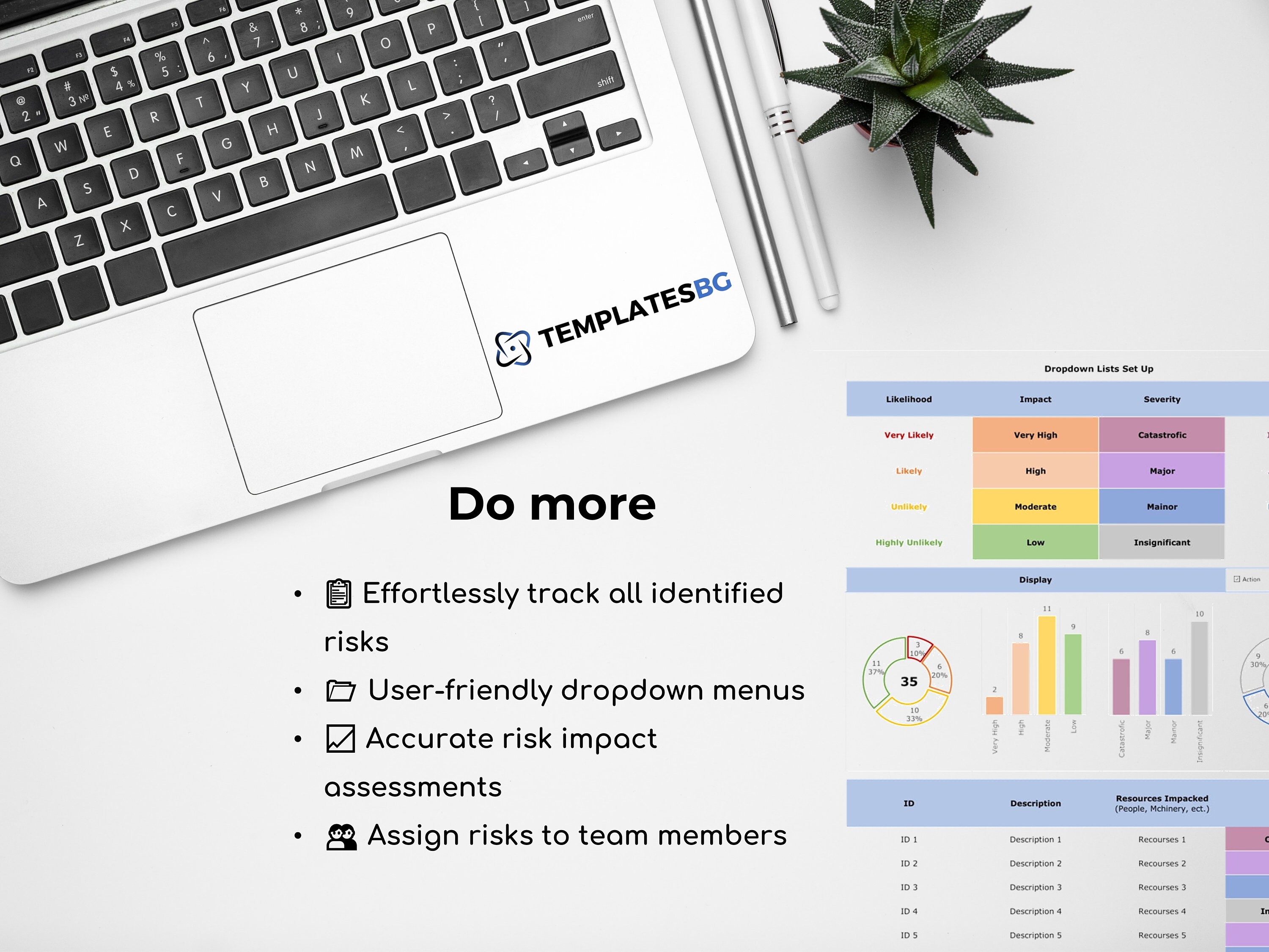 Risk Assessment Excel Spreadsheet: Risk Management Business Spreadsheet ...
