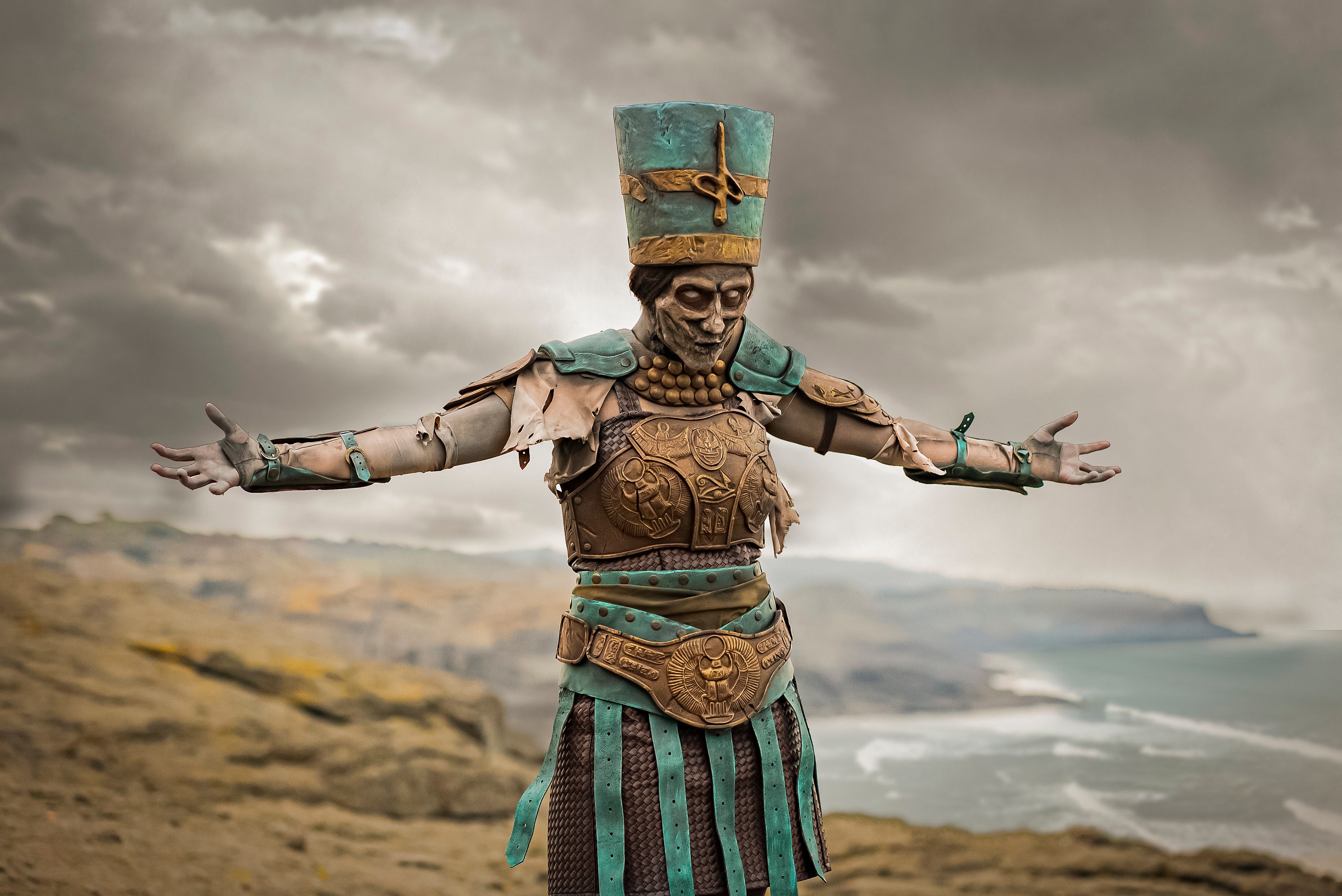 Mummy Face Prosthetic Mask. - Etsy