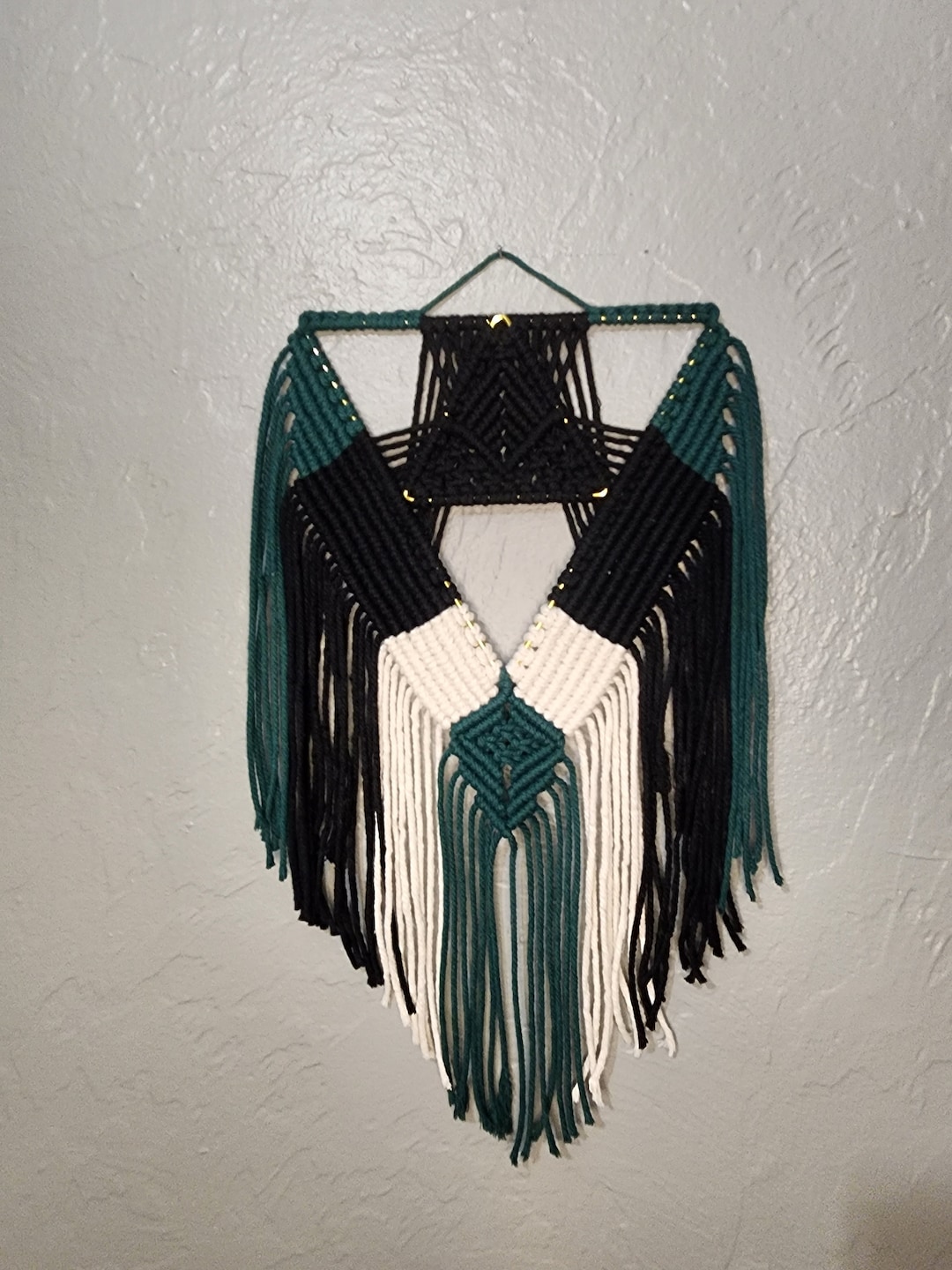 Triangles Macrame Wall Hanging - Etsy