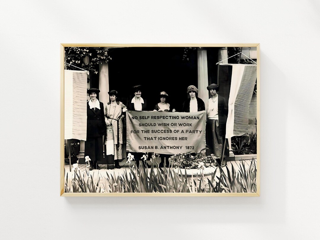 Suffragette Poster Womens Rights Print Feminist Poster Womens ...