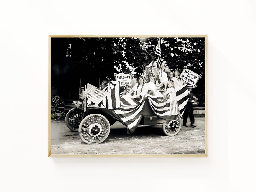 Suffragette Print Feminist Art Historical Photo Political Art Print ...