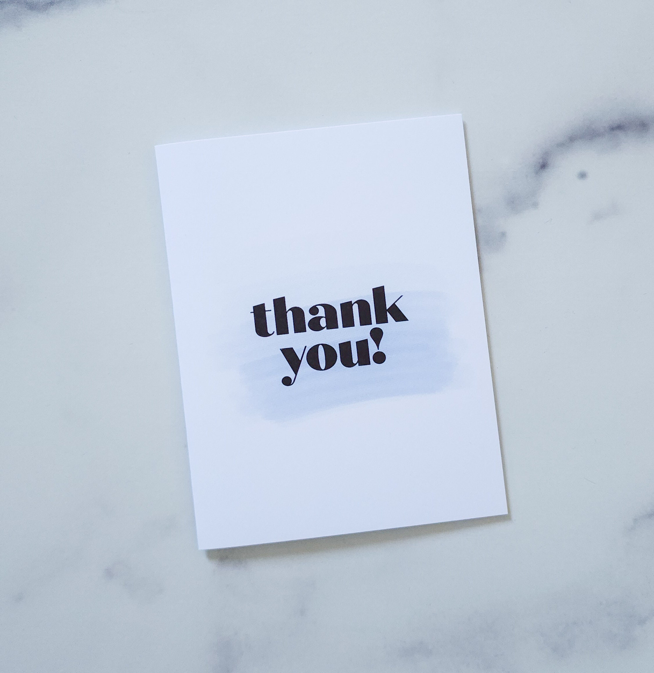 Thank You Cards Assorted Colors - Etsy