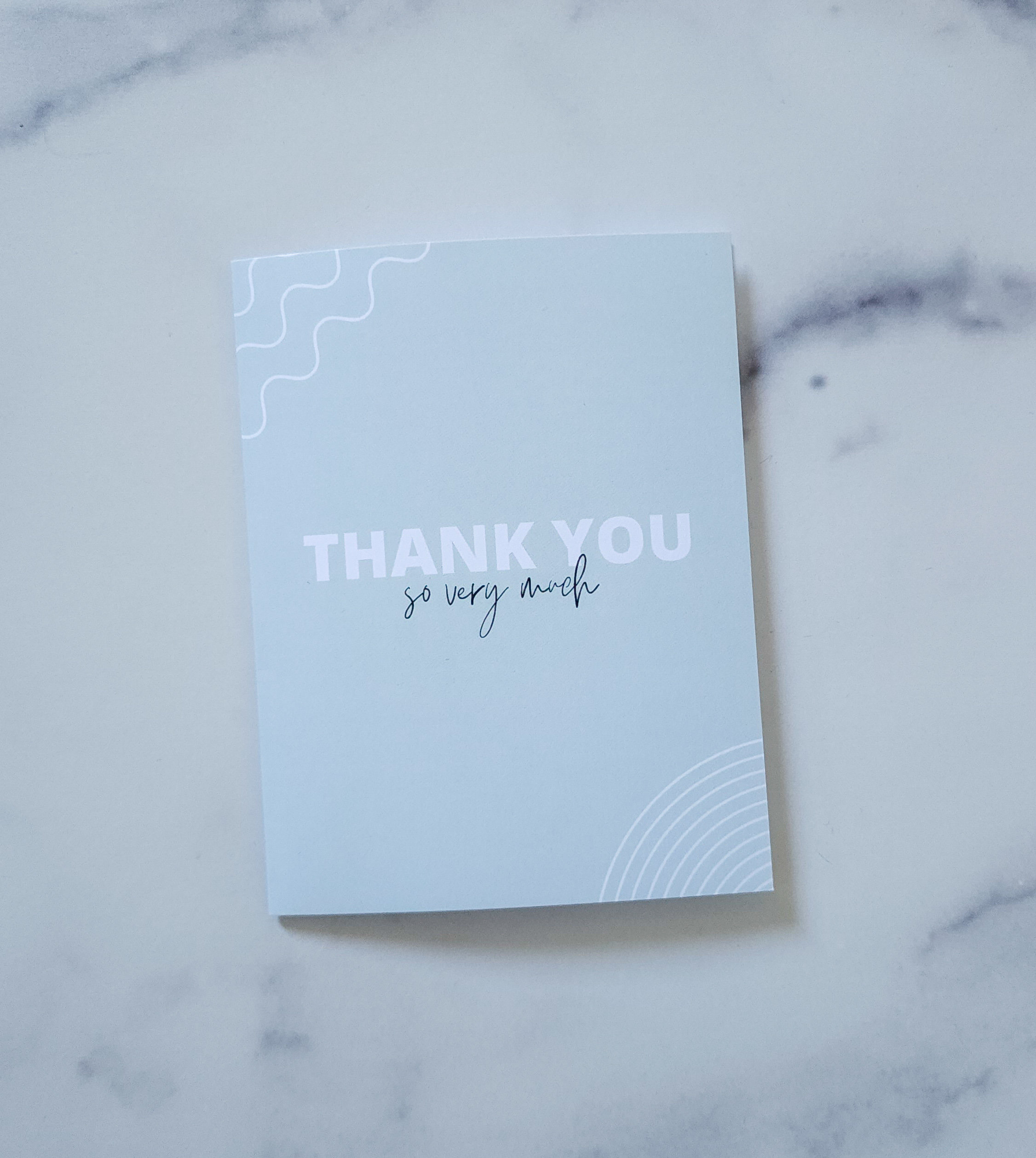 Thank You Cards Assorted Colors - Etsy