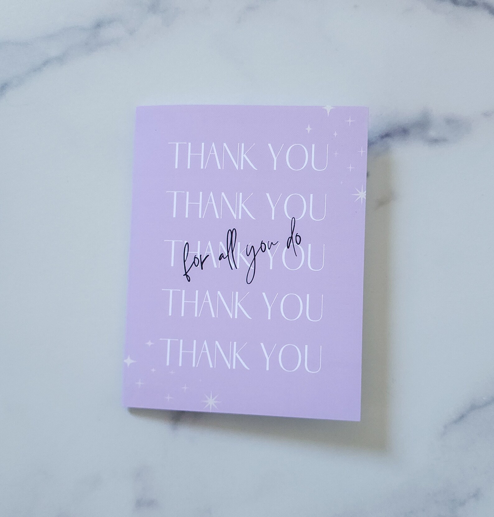 Thank You Cards Assorted Colors - Etsy