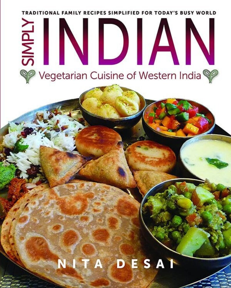 Simply Indian Vegetarian Cuisine of Western India - Etsy