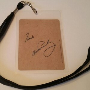 Elvis Presley 1976 Backstage Pass 2-sided With Signatures! Stage ...