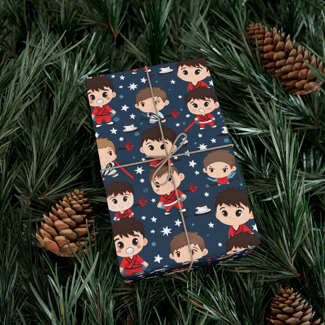 Cute Boy Junior Jiu-jitsu Judo Champion Gift Wrap Martial - Etsy