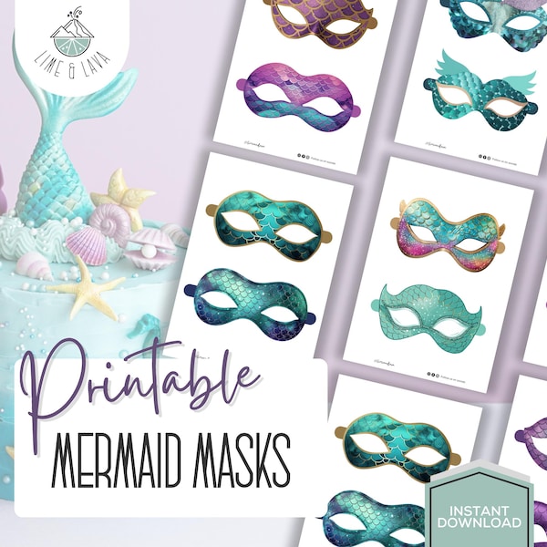 Mermaid Mask - Etsy