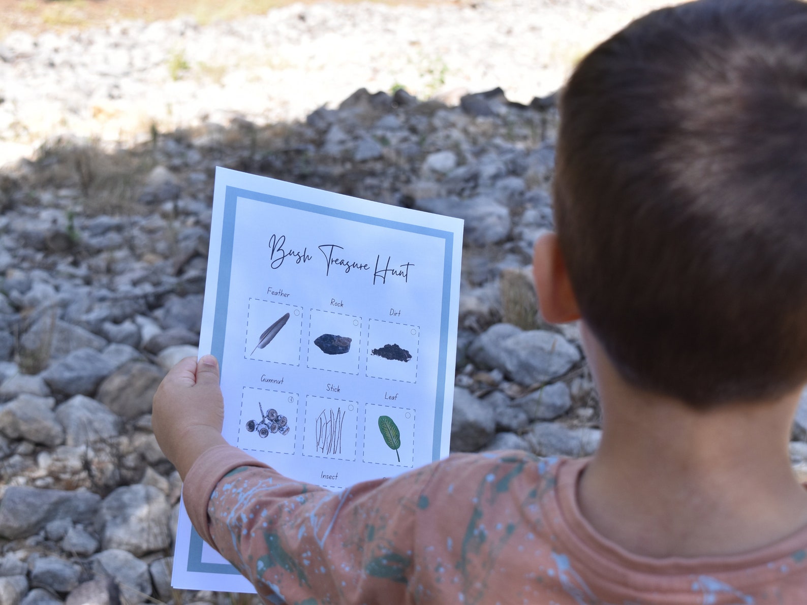 Bush Treasure Hunt Kit - Nature Scavenger Hunt for Kids - Etsy Australia