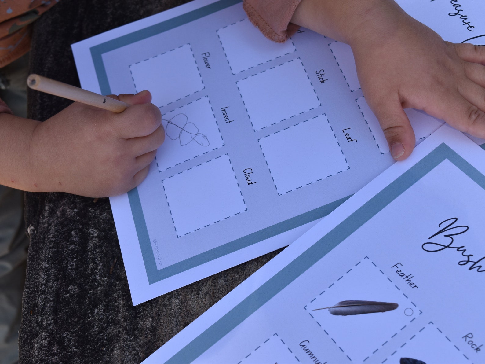 Bush Treasure Hunt Kit - Nature Scavenger Hunt for Kids - Etsy Australia