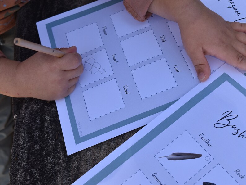 Bush Treasure Hunt Kit - Nature Scavenger Hunt for Kids - Etsy Australia