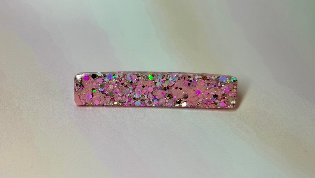 Hair Barrettes/slide - Rectangular Shape - Etsy