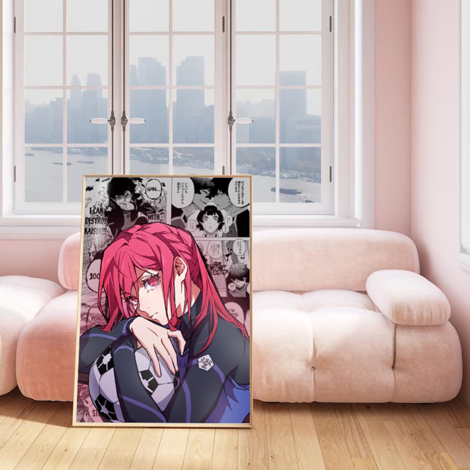 Chigiri Hyouma Anime Manga Wall Paint Blue Lock Anime Wall Paint Kit BL ...