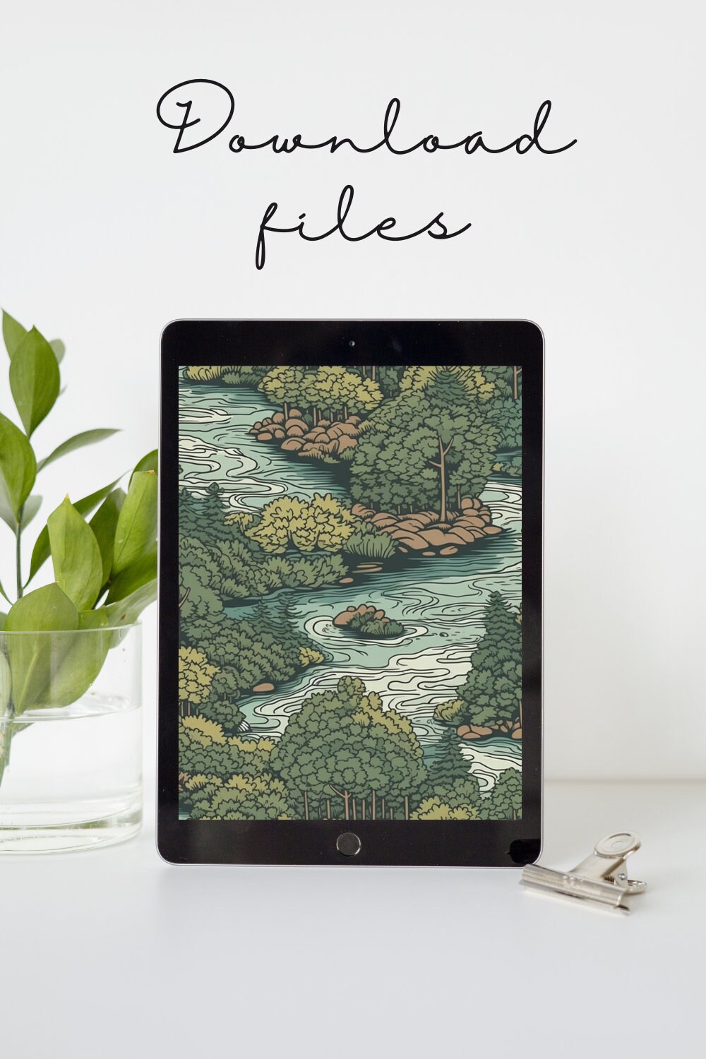 River Water Boating Sailing Scenes Background Seamless Pattern ...