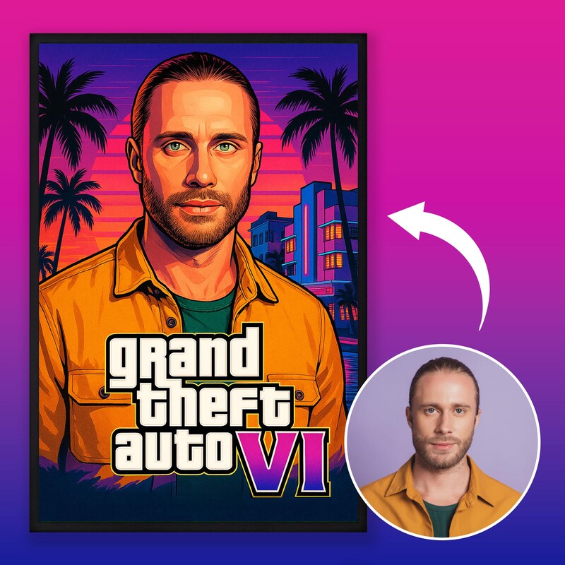 Gta 6 Poster - Etsy