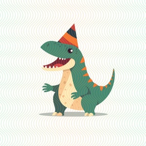 Dino Clip Art Birthday Dino Clipart T-rex Clip Art T-rex Svg T-rex ...