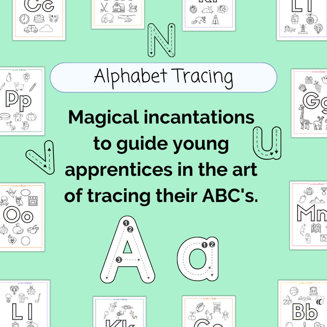 Printable ABC| Alphabet Tracing Worksheets| Alphabet Tracing| Coloring ...