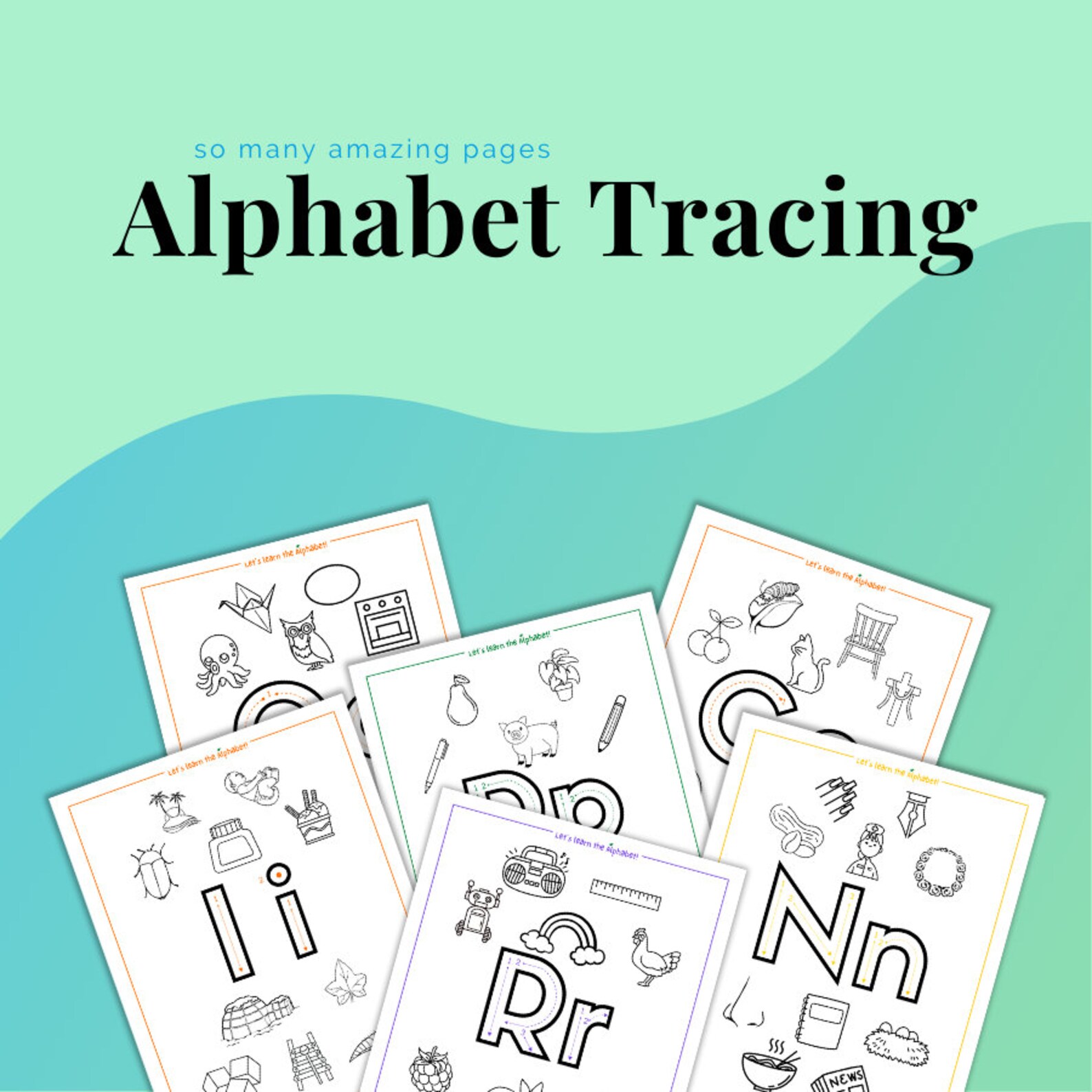 Printable ABC| Alphabet Tracing Worksheets| Alphabet Tracing| Coloring ...