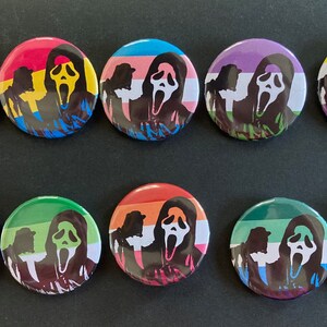 Ghostface Pride Pins - Etsy