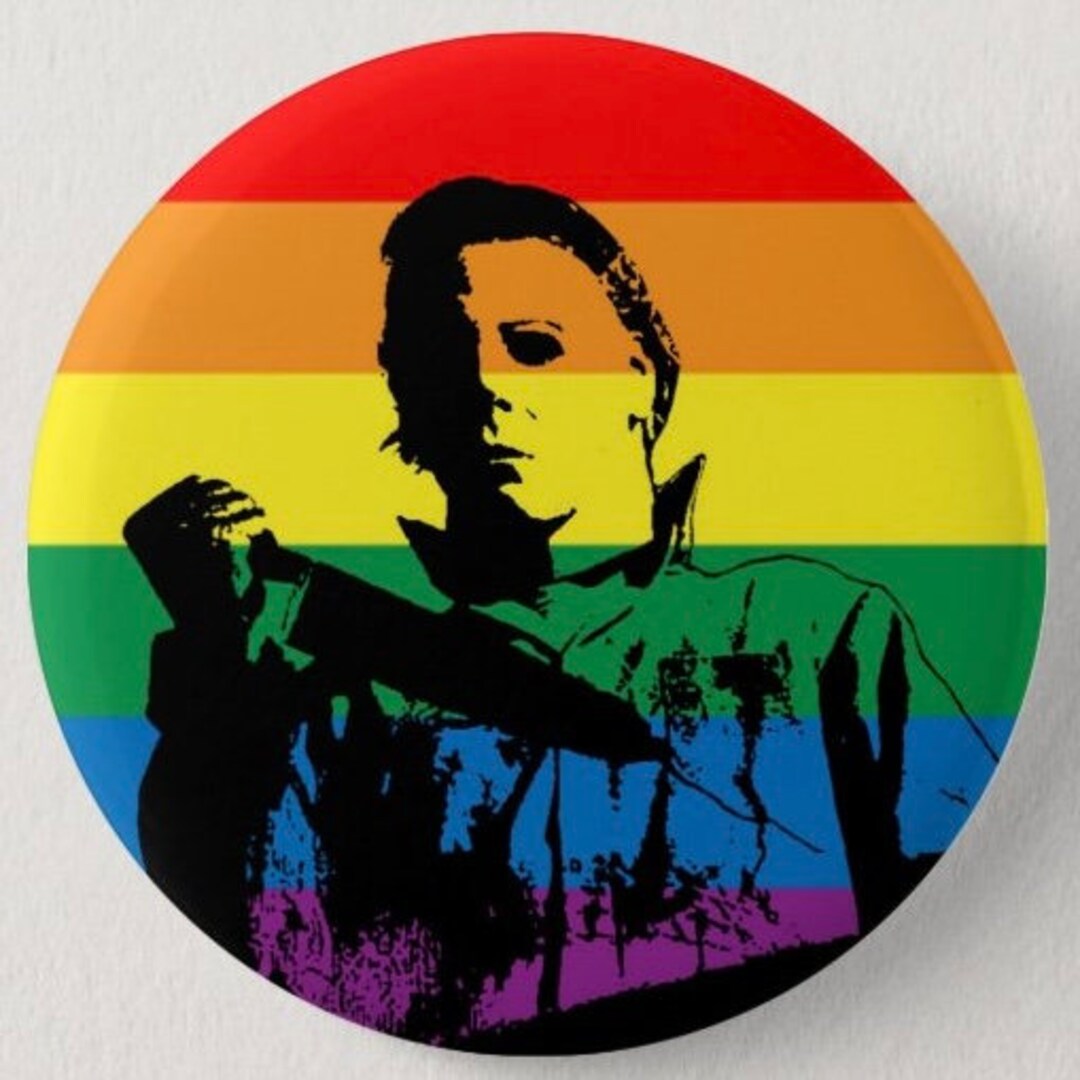 Michael Myers Pride Pins - Etsy