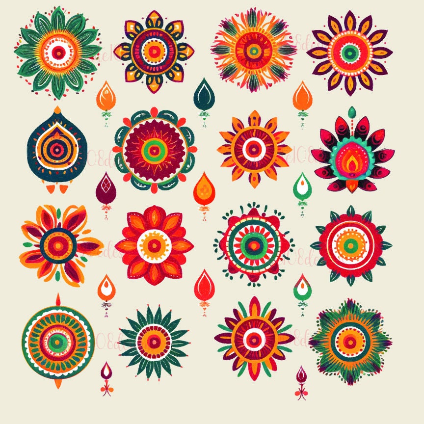 Indian Clipart Collection - Indian Elements Transparent PNG SVG PDF Art ...