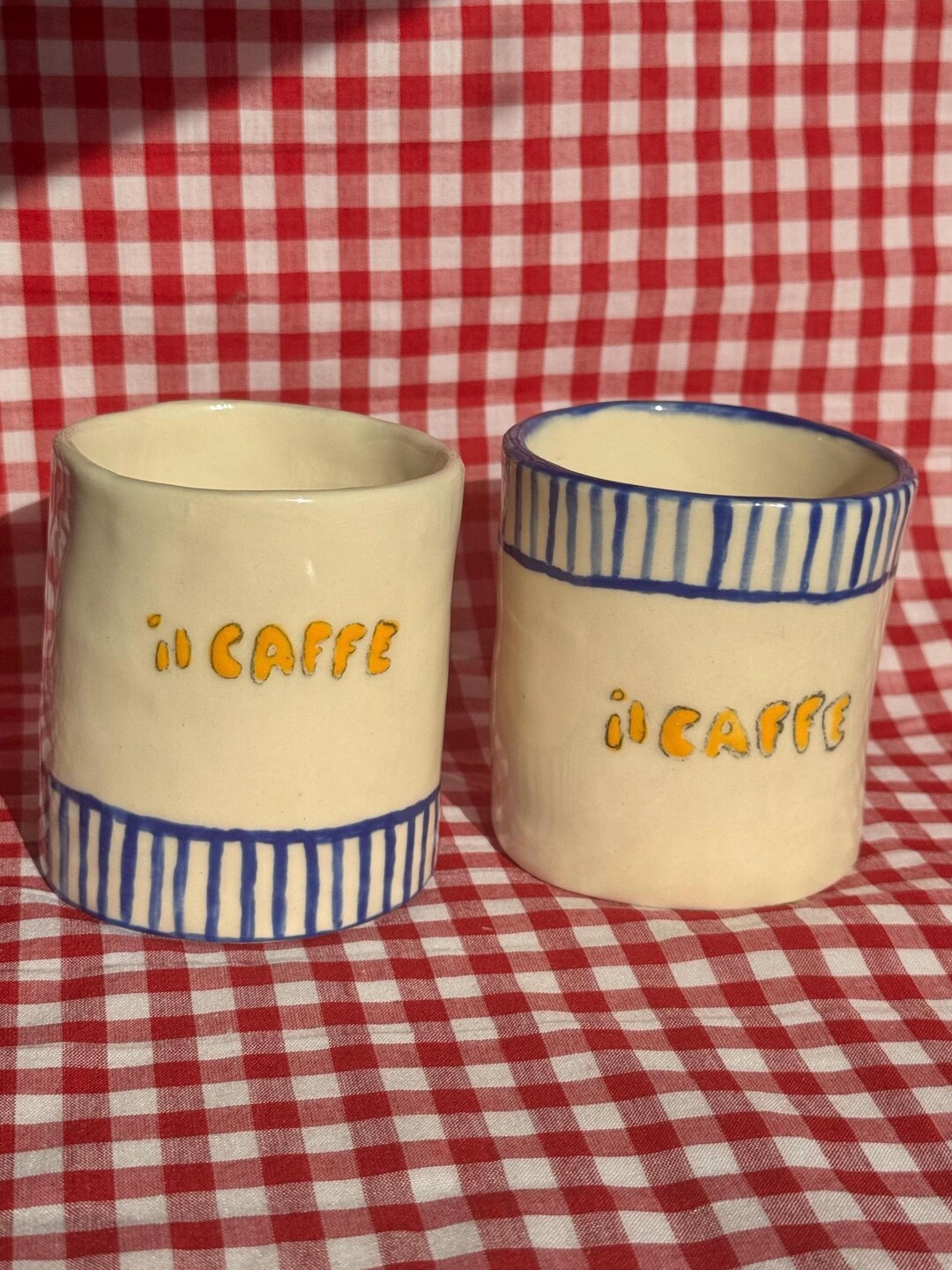 Handmade Pottery, Il Cafe, Espresso Cup, Cappuccino, Gift for Her ...