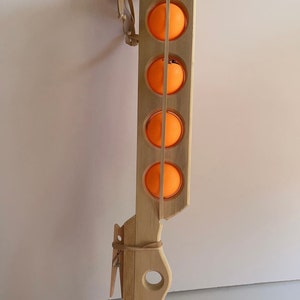 Wooden Toy Ping Pong Gun - Etsy