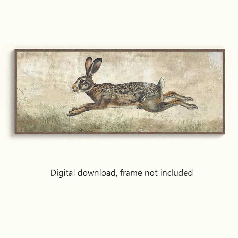 Running Rabbit - Etsy