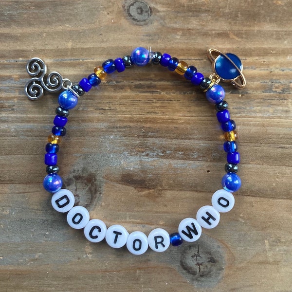 Doctor Who Bracelet - Etsy