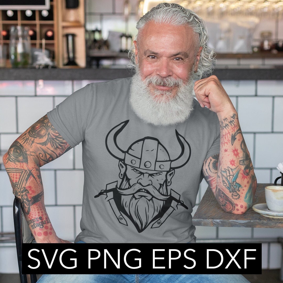 Viking SVG, PNG, Eps, Dxf Clipart/ Viking Vector/ Viking Clip Art ...