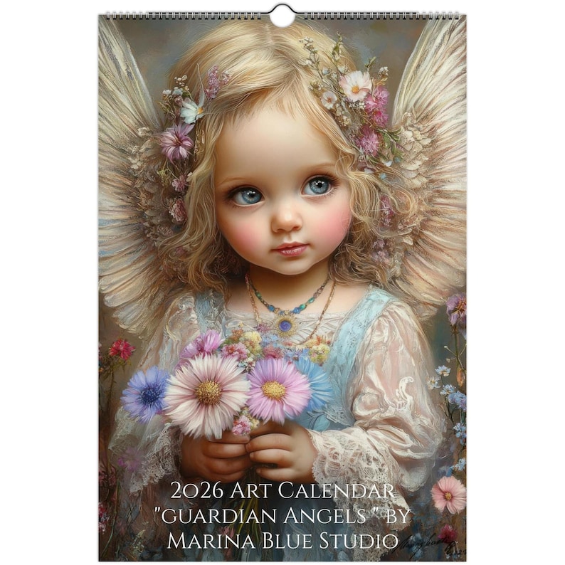 Guardian Angels Calendar- Birth Flowers & Birthstones, (US and CA ...