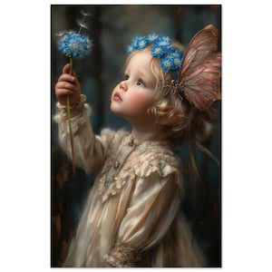 Pusteblume - Premium Matte Papier Poster - Wandkunst von Marina Blue ...