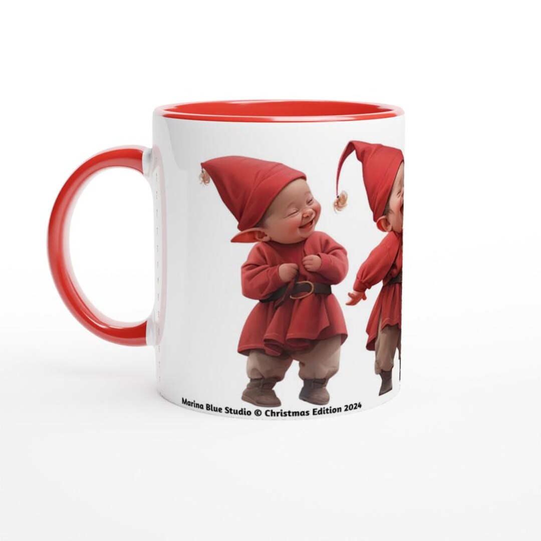 Dancing Santa's Helpers - Christmas 2024 Limited Edition 11oz Ceramic ...
