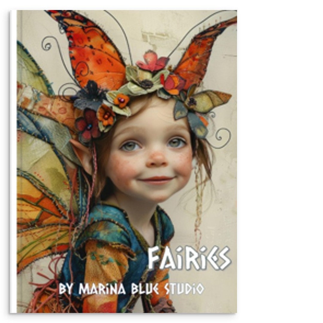 Fairies by Marina Blue Studio - Hardcover Picture Book (coffee Table ...