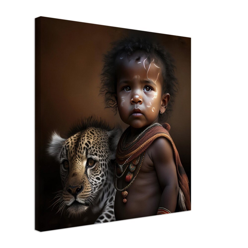 Best Friends canvas Artwork by Marina Blue Studio - Etsy