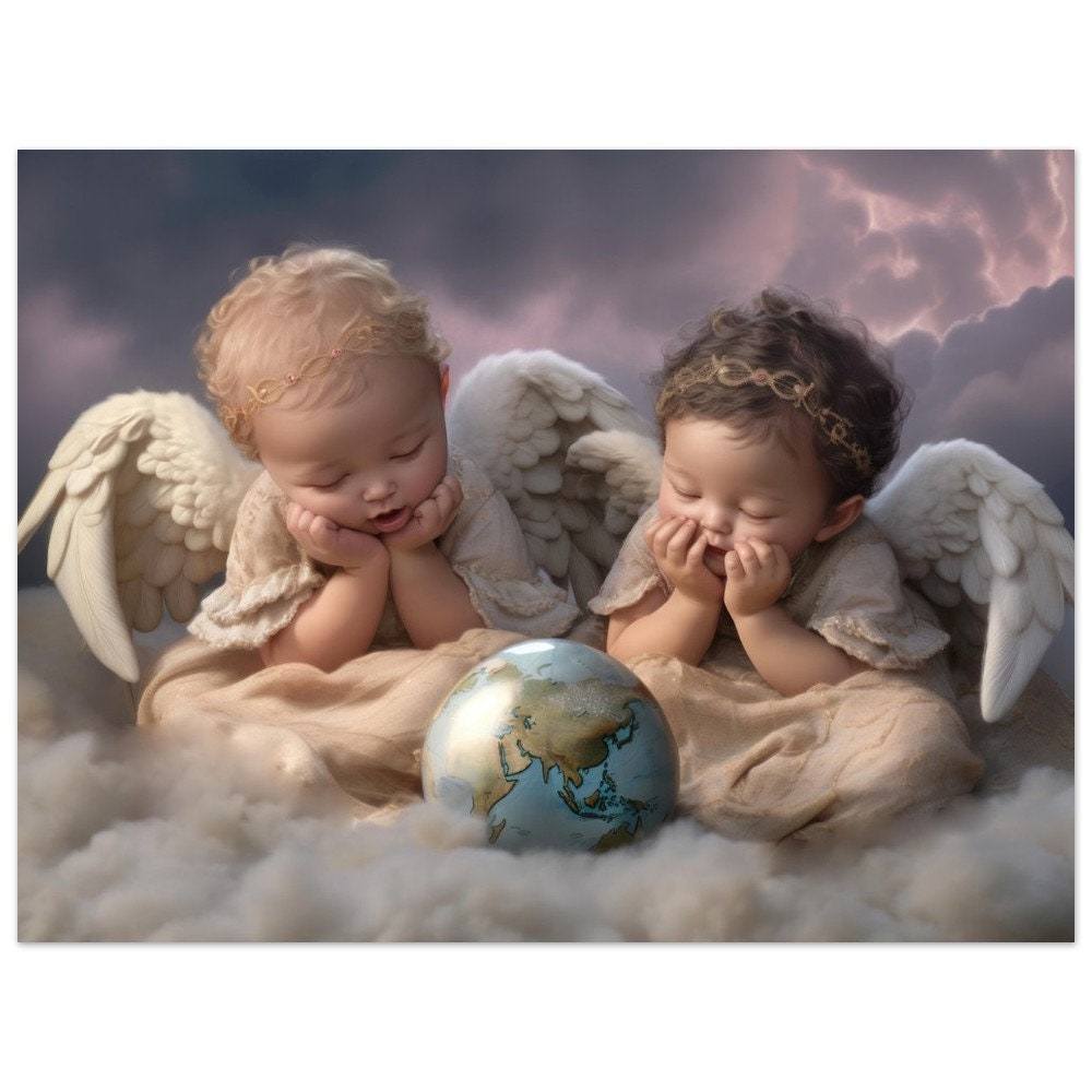 Watching Over Earth - Premium Matte Paper Poster - Wall Art by Marina ...