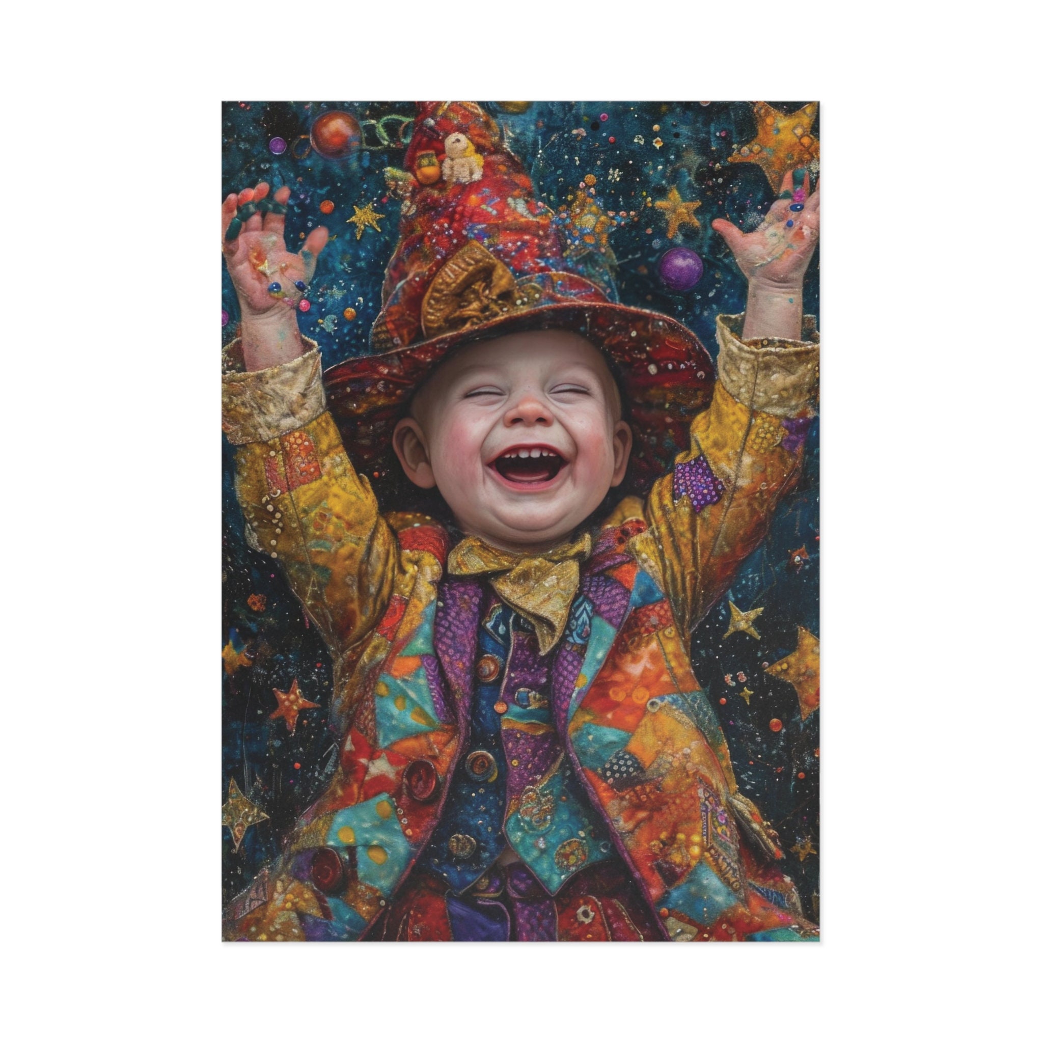 Magician - Fine Art Postcards - Art by Marina Blue Studio -1 Single Card - Etsy