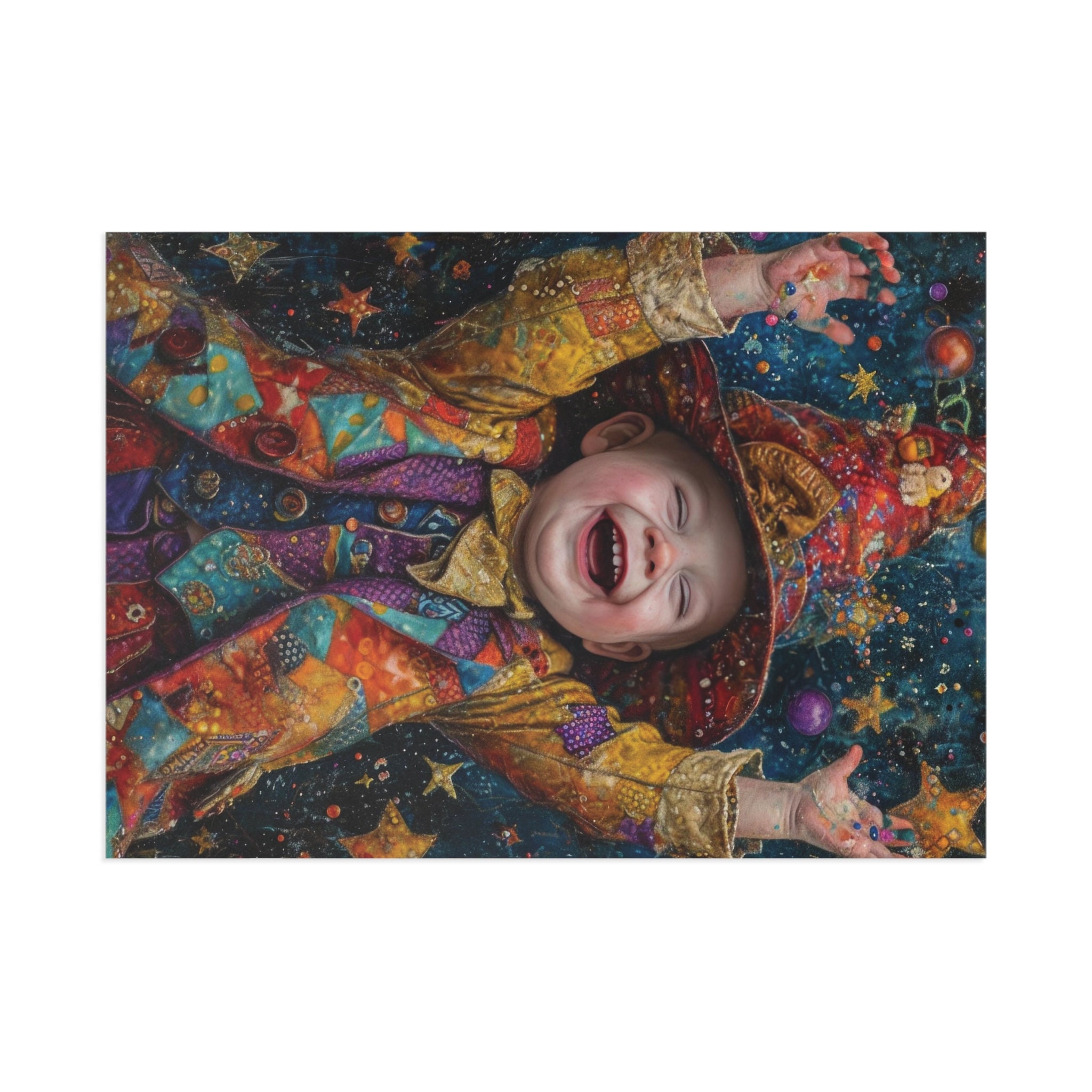 Magician - Fine Art Postcards - Art by Marina Blue Studio -1 Single ...