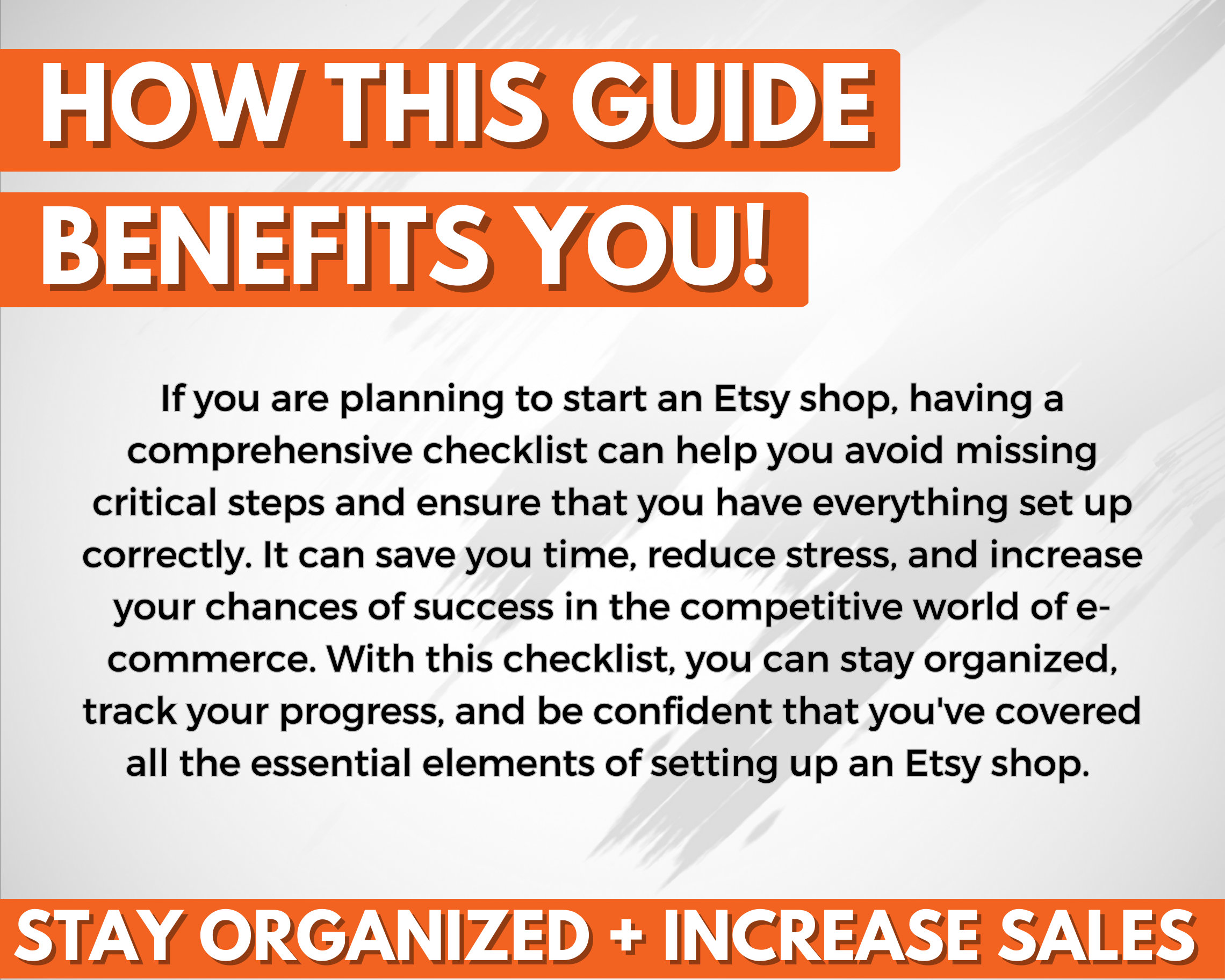 Etsy Shop Setup Checklist Etsy Success Guide 2023 Seller Guide for Beginners How to Sell on Etsy ...