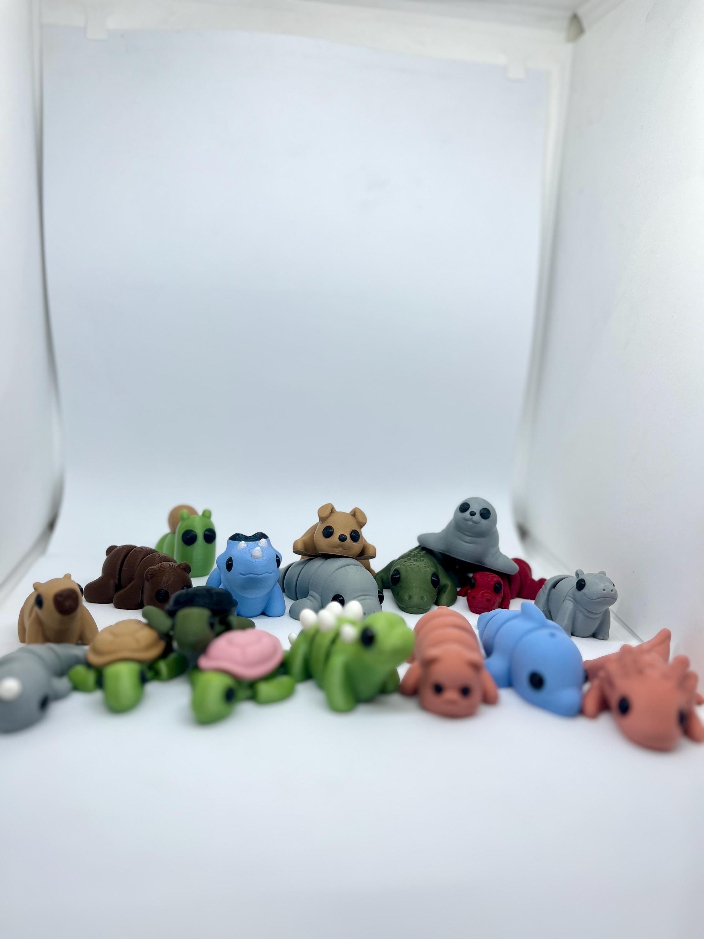 Small Zou 3d Printed Animals - Etsy