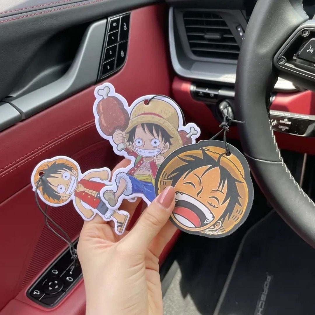 One Piece Luffy Car Fragrance Anime Car Long-lasting - Etsy