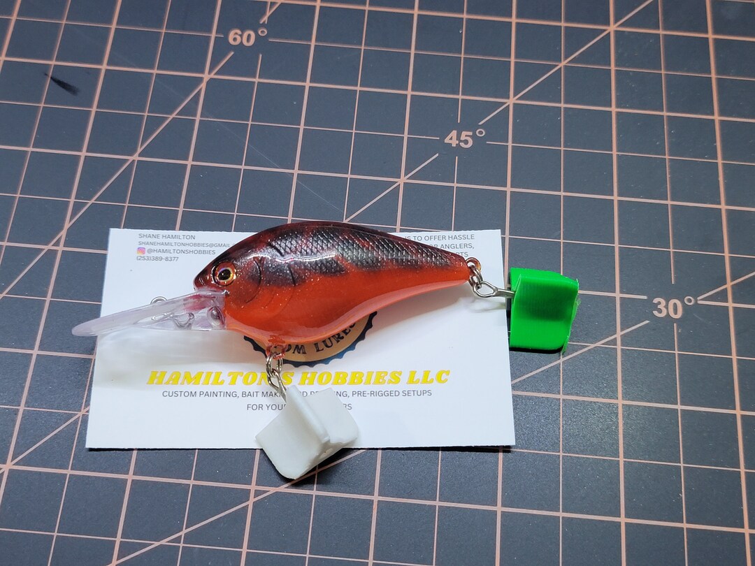 Custom Painted Road Kill Pattern Crank Bait - Etsy