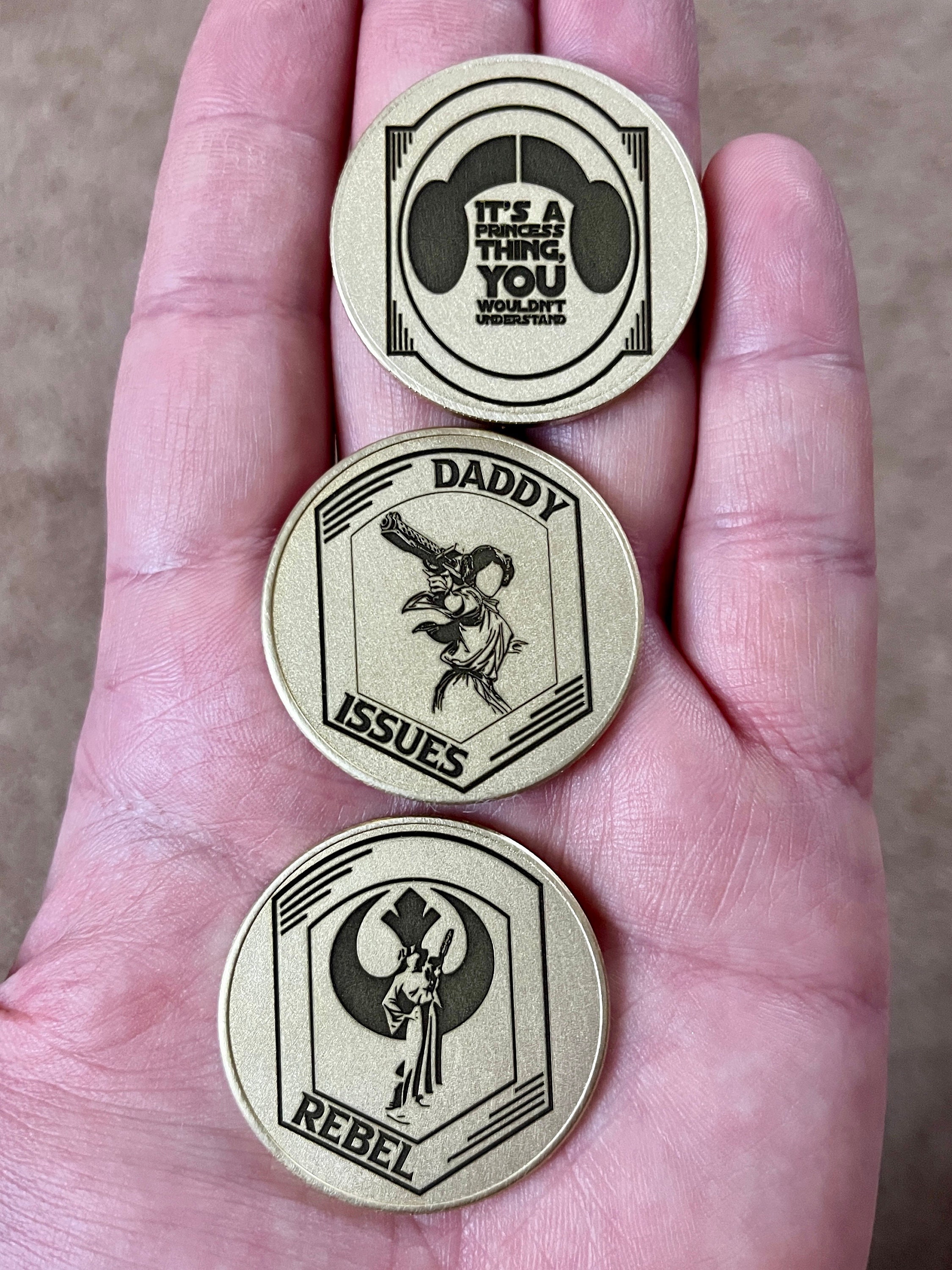 Princess Leia Coin its a Princess Thing - Etsy