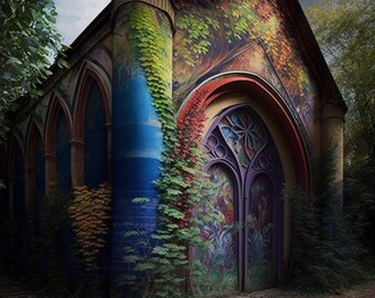 Jean Sable Digital Art 20x20 Canvas Print - Etsy