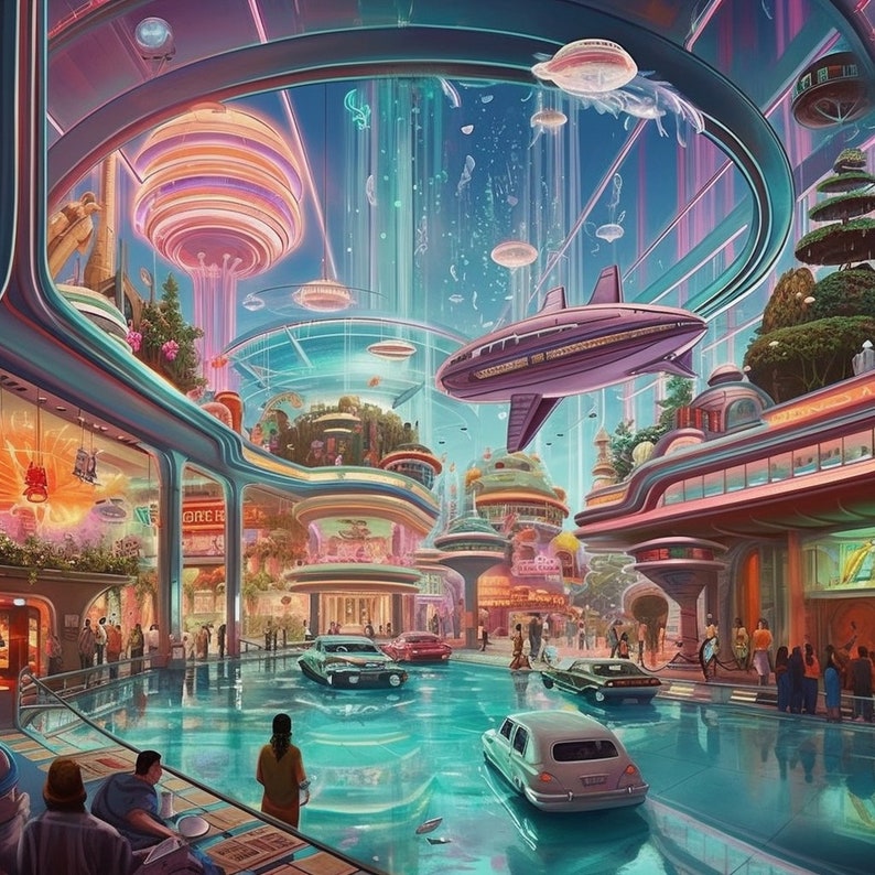 Jean Sable Digital Art 20x20 Canvas Print - Etsy